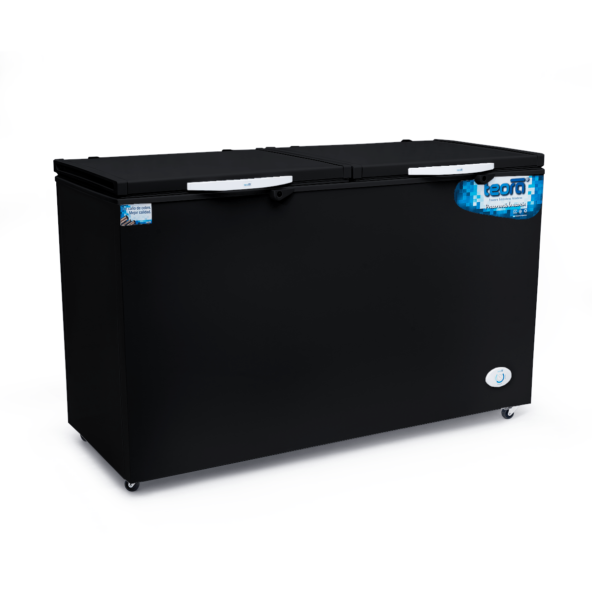 Freezer Horizontal Teora FH 550 542L Negro - Gastroquil